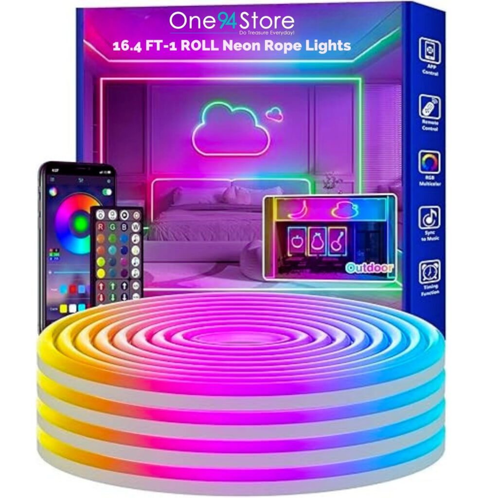 5 Meter Smart RGB Neon LED Strip Lights - decalista.com